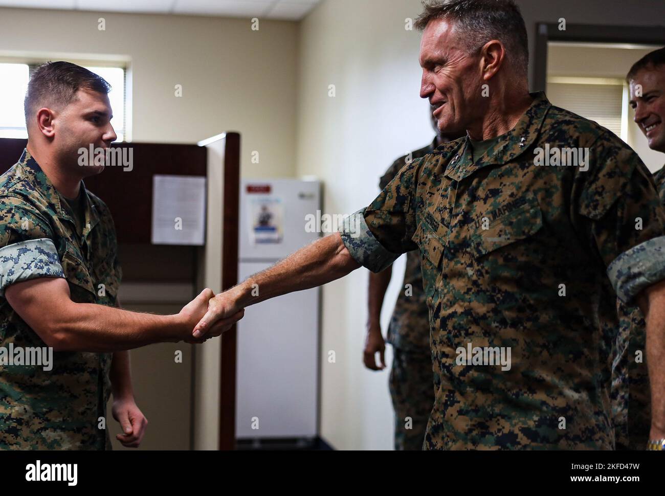 U.S. Marine Corps Maj. Gen. William Bowers, the commanding general for Marine Corps Recruiting ...
