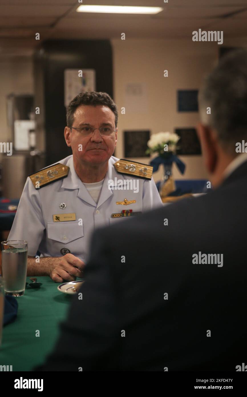 RIO DE JANEIRO (Sept. 8, 2022) Brazilian Commander-in-Chief of the ...