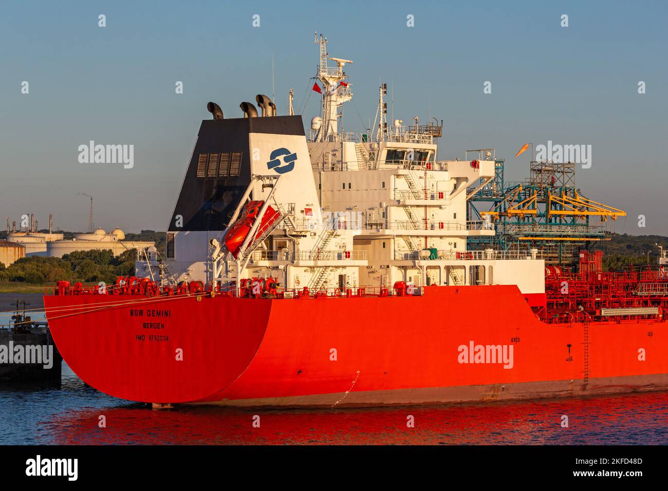 Oil tanker bow hi-res stock photography and images - Alamy