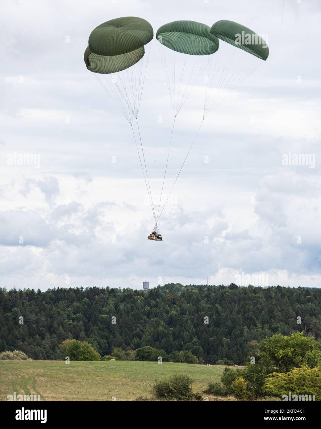 U.S. Army paratroopers assigned the 173rd Brigade Support Battalion ...
