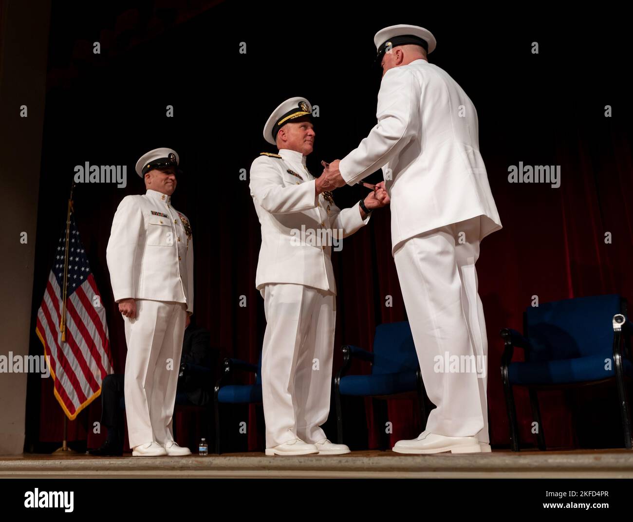 ANNAPOLIS, Md. (Sept. 8, 2022) Master Chief Petty Officer of the Navy (MCPON) Russell Smith ...