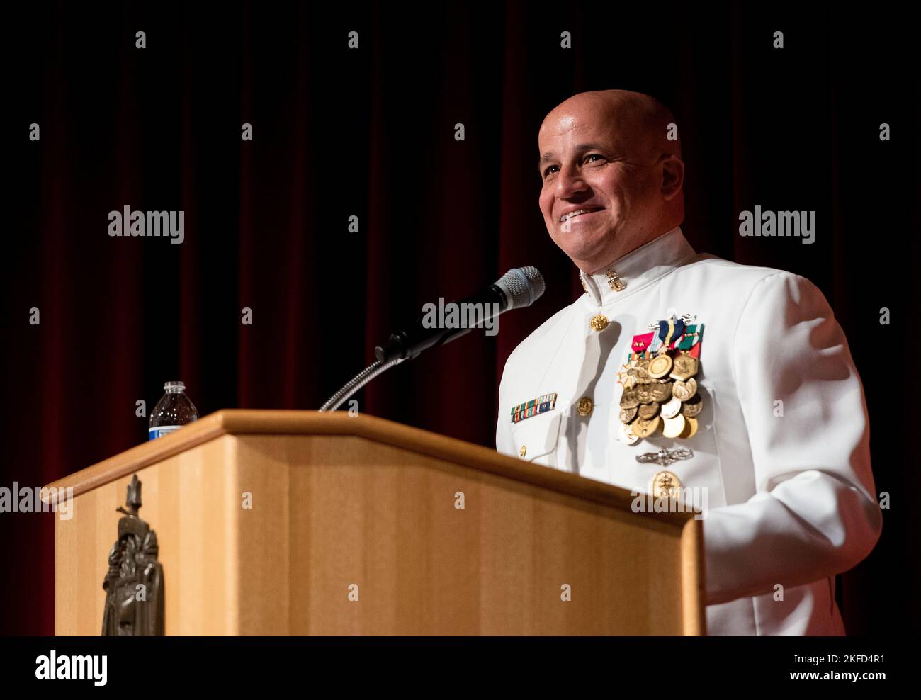 ANNAPOLIS, Md. (Sept. 8, 2022) Master Chief Petty Officer of the Navy ...