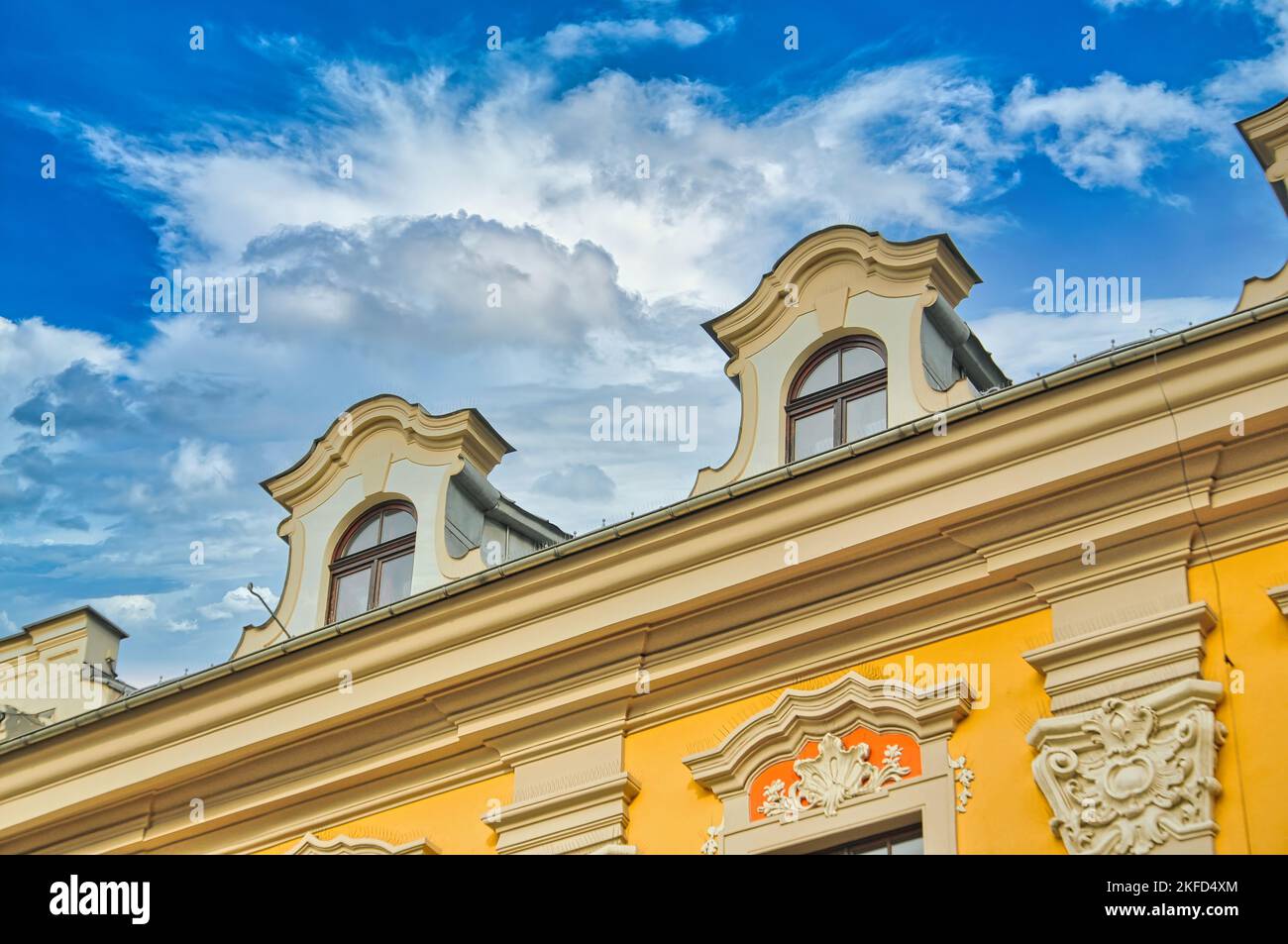 A beautiful view of the historical building in Krakow Stock Photo - Alamy