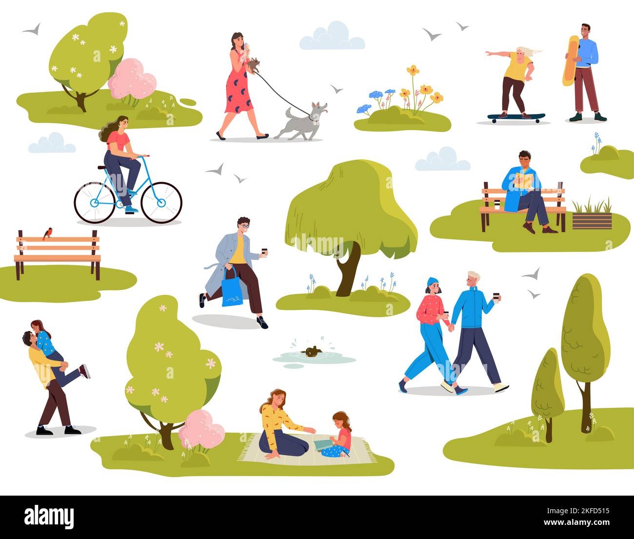 Park positive Cut Out Stock Images & Pictures - Alamy