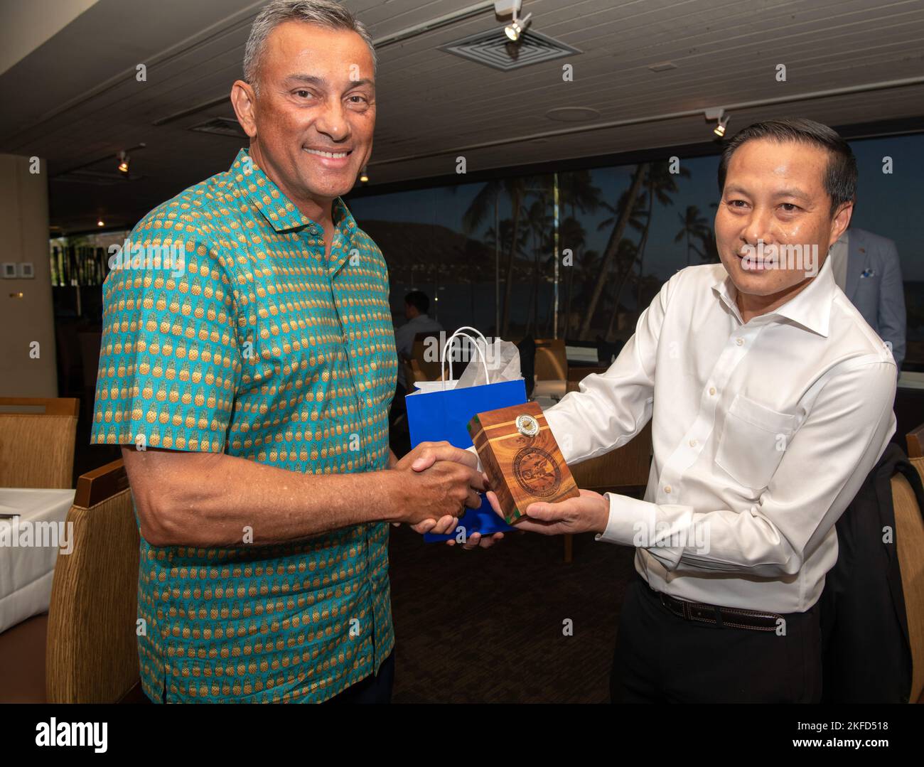 From Left, U.S. Navy Rear Adm. Darius Banaji, Defense POW/MIA ...