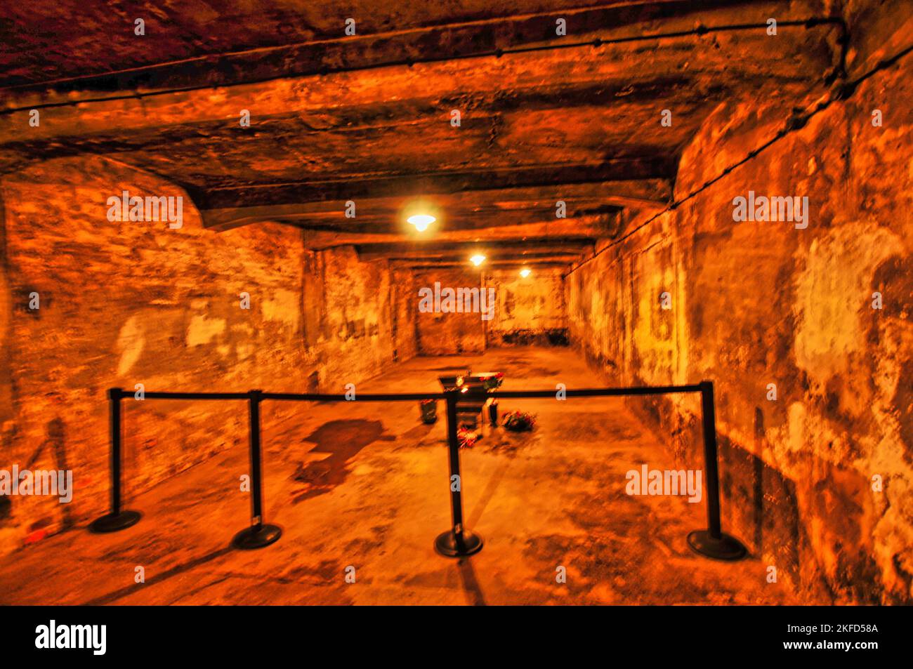 The Auschwitz Oswiecim Jewish prison in occupied Poland during World ...