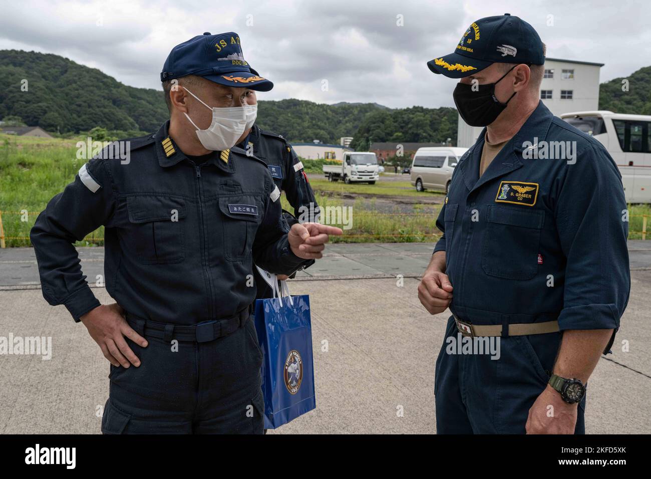220908-N-XB010-2003 MAIZURU, Kyoto, Japan (Sept. 8, 2022) – Captain ...