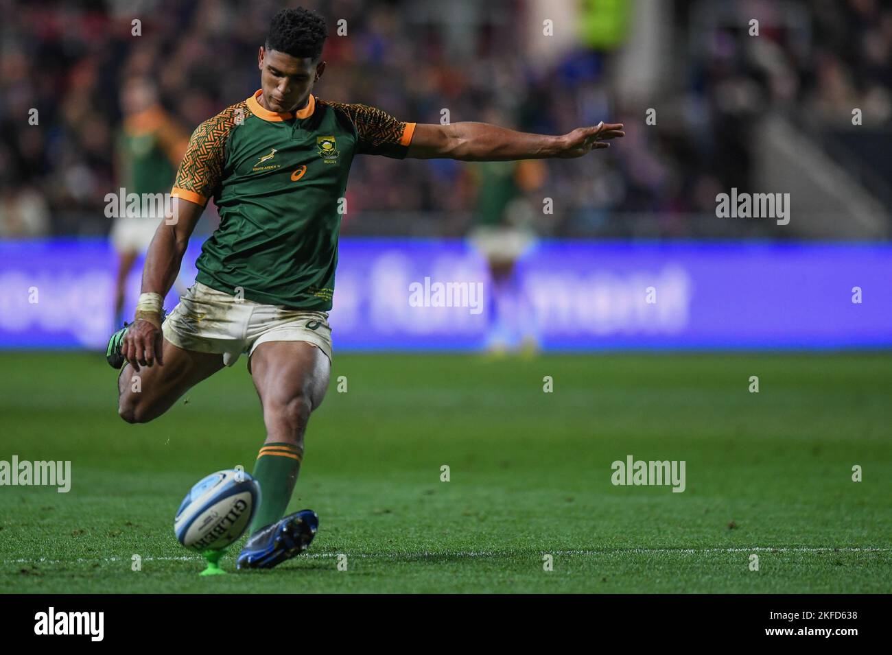 Sacha Feinberg-Mngomezulu of South Africa, during the Friendly match ...