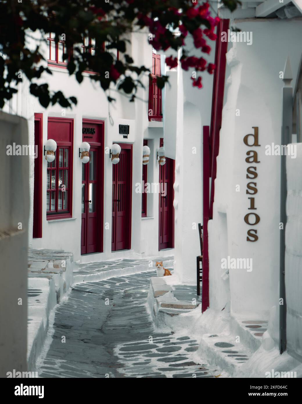White and colored buildings hi-res stock photography and images - Alamy