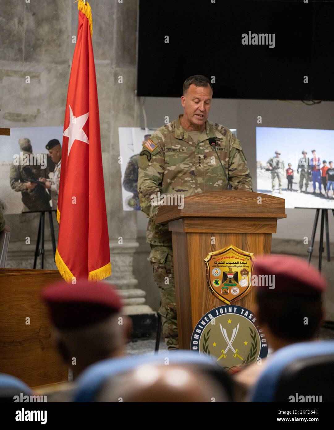 U.S. Army Gen. Michael E. Kurilla, commander of U.S. Central Command ...