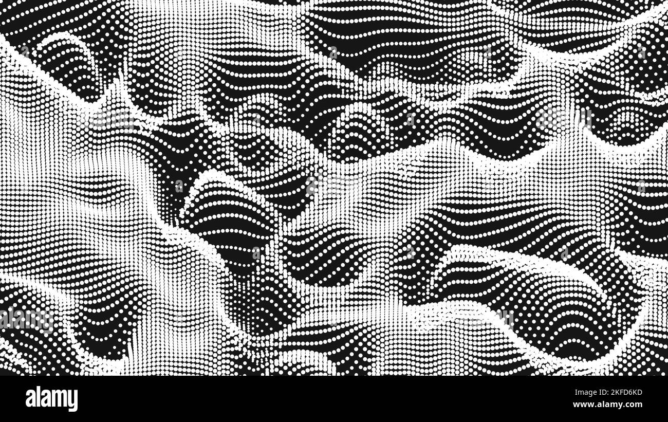 Point wave noise texture. Abstract dot background. Technological ...