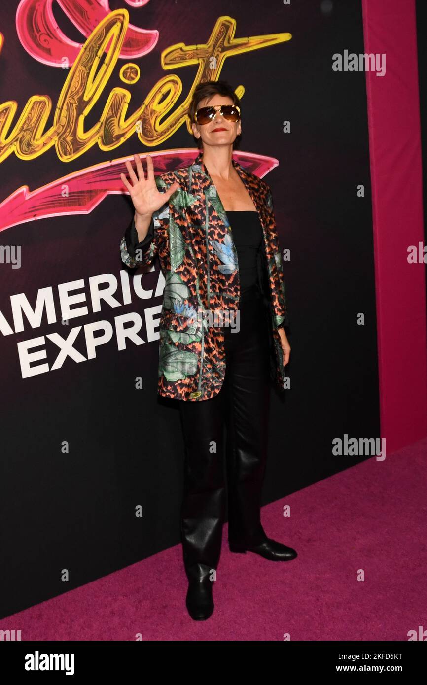 New York, NY, on November 17, 2022. Jenn Colella attends the '& Juliet ...