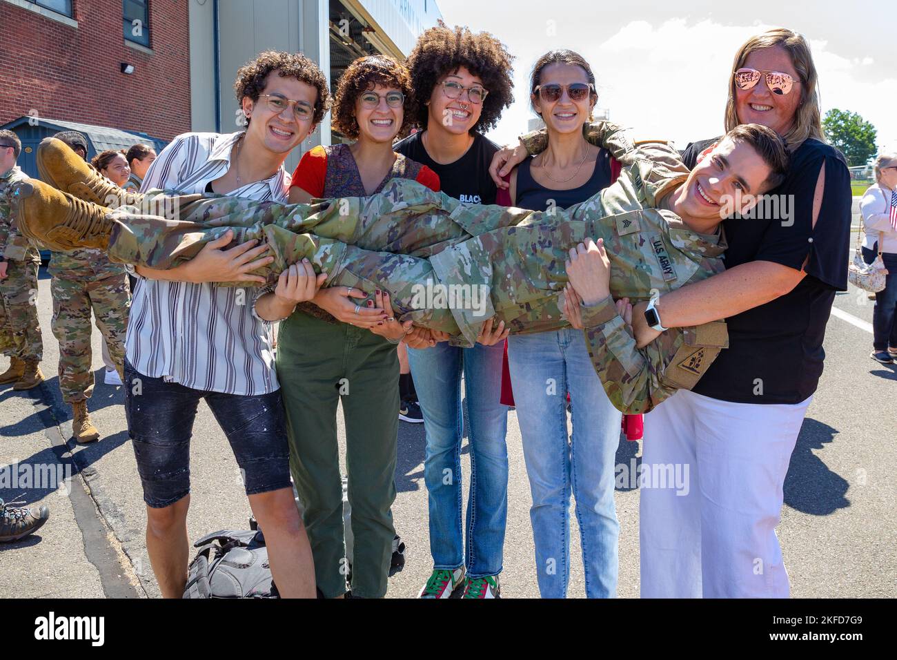 U.S. Army Sgt. Moroni Lima, a bridge crewmember assigned to the 250th ...