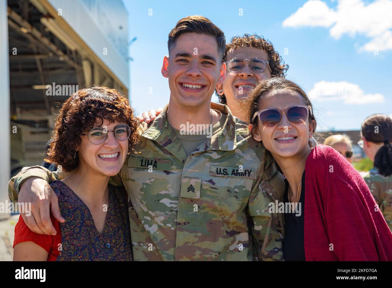 U.S. Army Sgt. Moroni Lima, a bridge crewmember assigned to the 250th ...