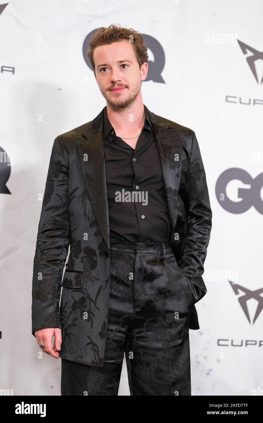 Joseph Quinn attends the "GQ Men Of The Year" awards 2022 at the Palace ...