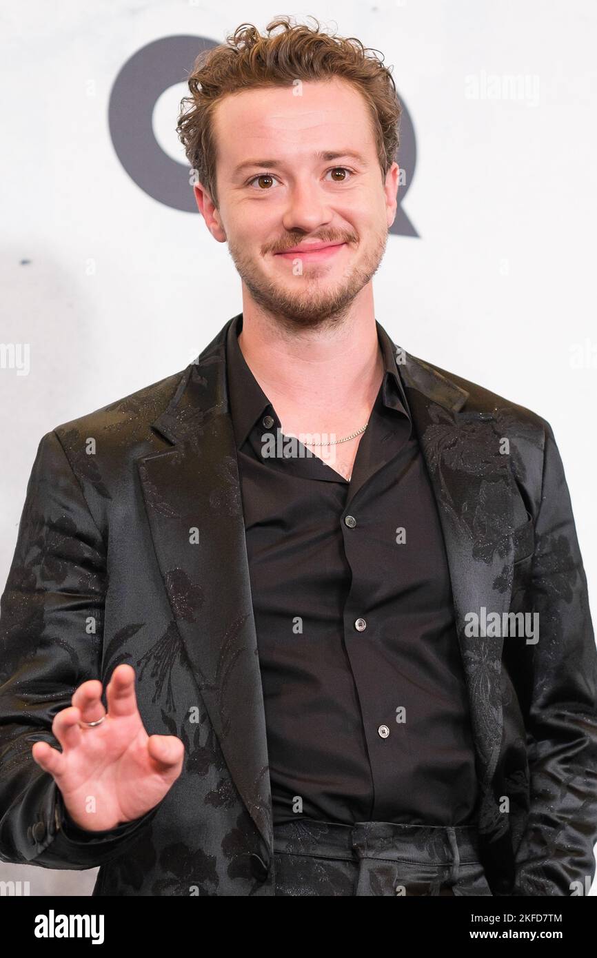 Joseph Quinn attends the "GQ Men Of The Year" awards 2022 at the Palace ...