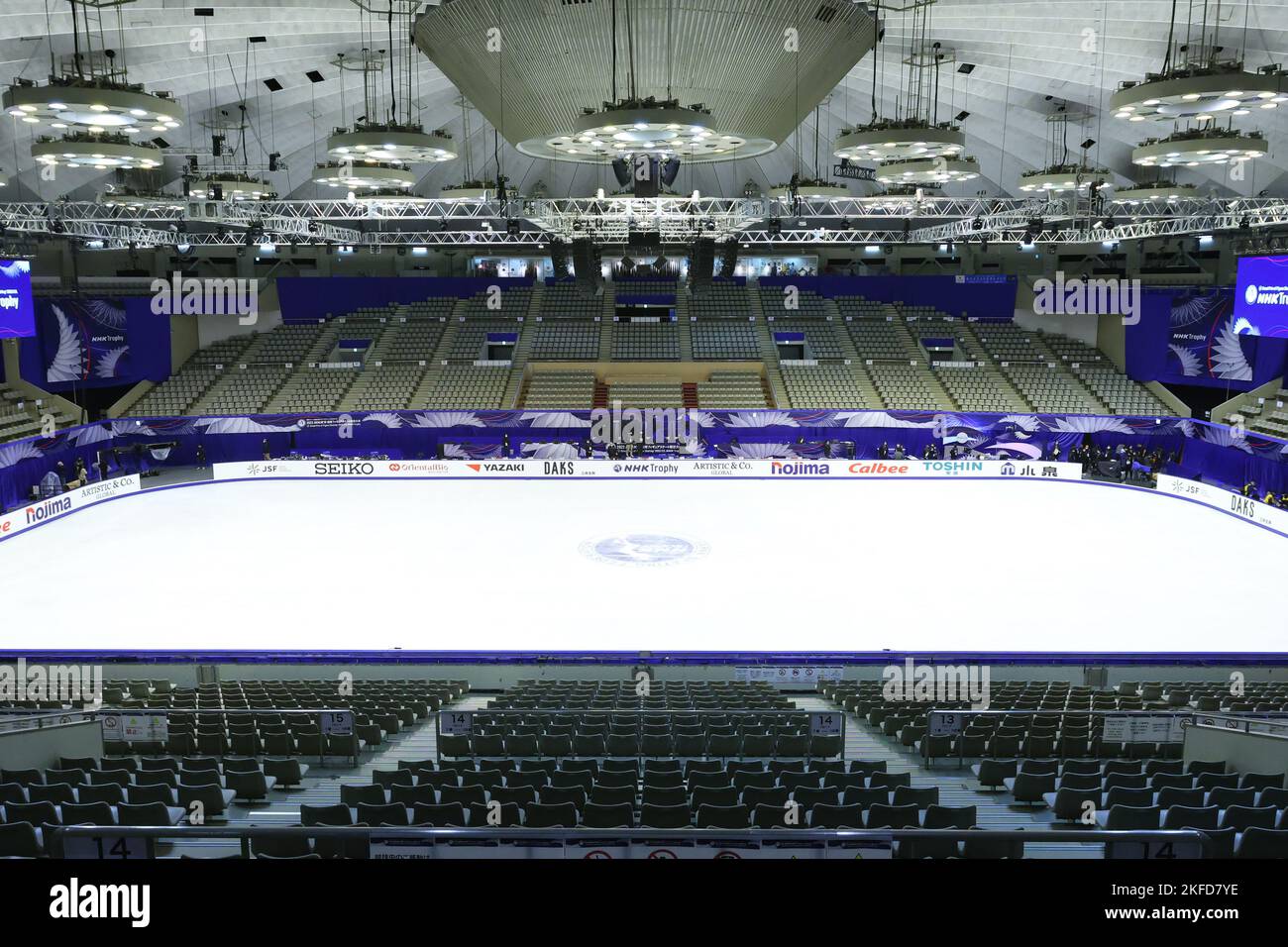 Hokkaido, Japan. 17th Nov, 2022. General view Figure Skating : ISU ...
