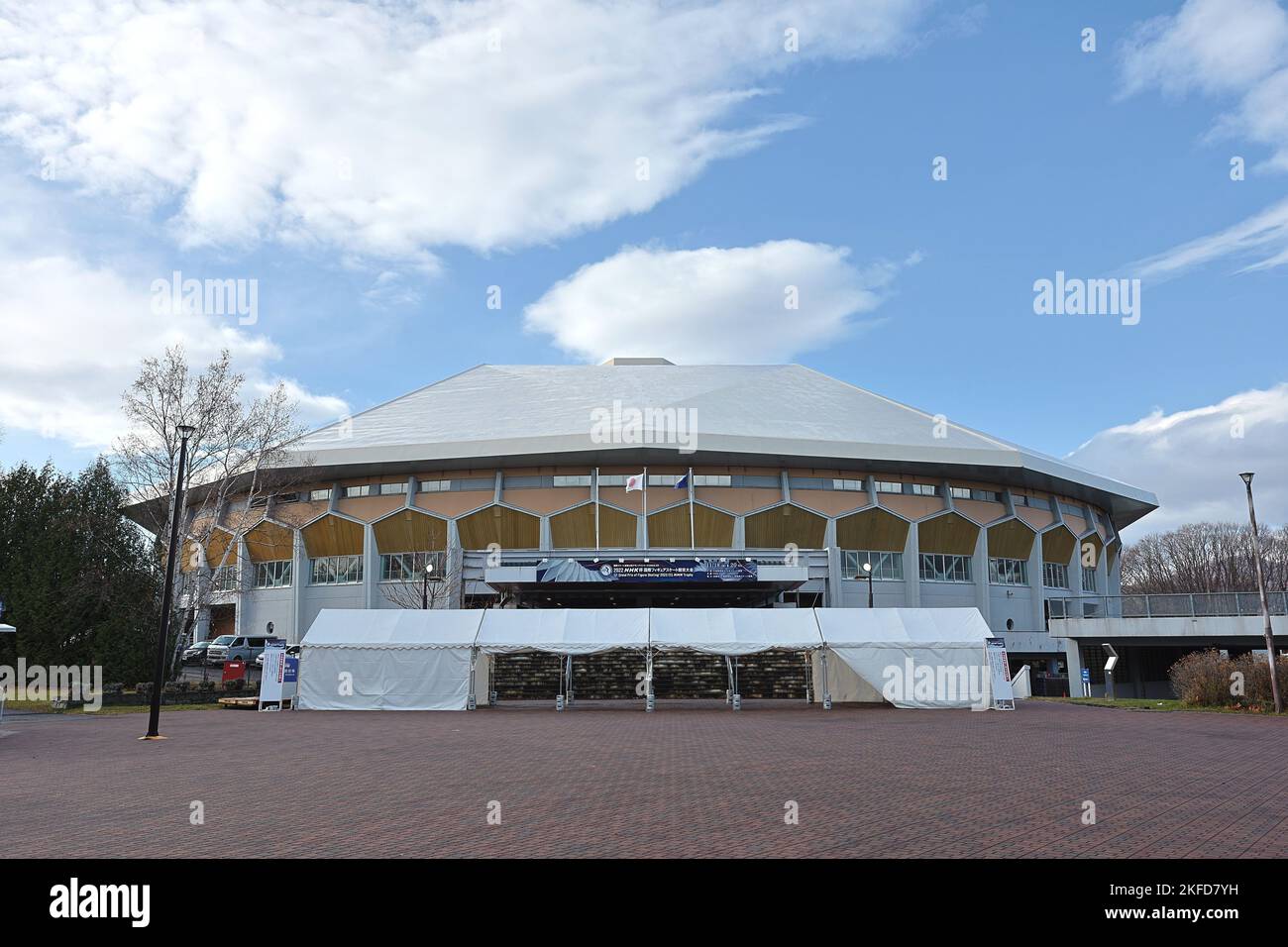 Hokkaido, Japan. 17th Nov, 2022. Makomanai Sekisui Heim Ice Arena ...