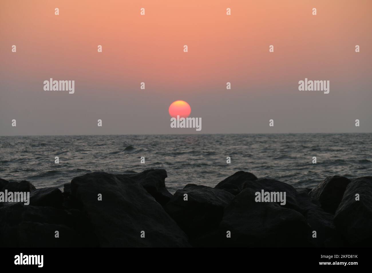 Beautiful Sunsets in the Beach, Visit Sri Lanka Stock Photo - Alamy