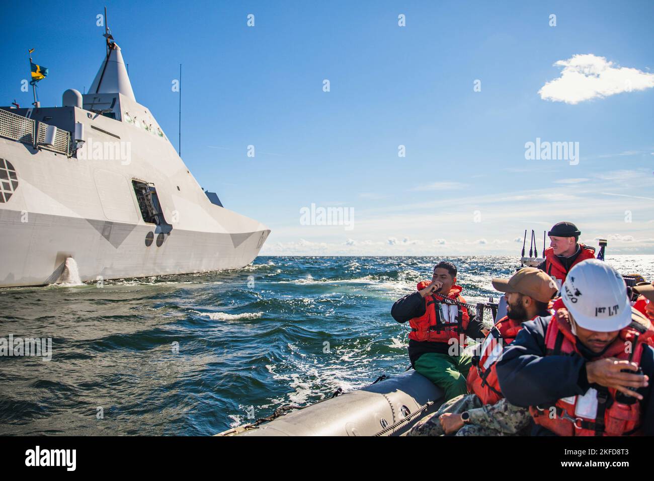 220908-N-GF955-1224 BALTIC SEA (Sept. 8, 2022) U.S. Navy Sailors ...