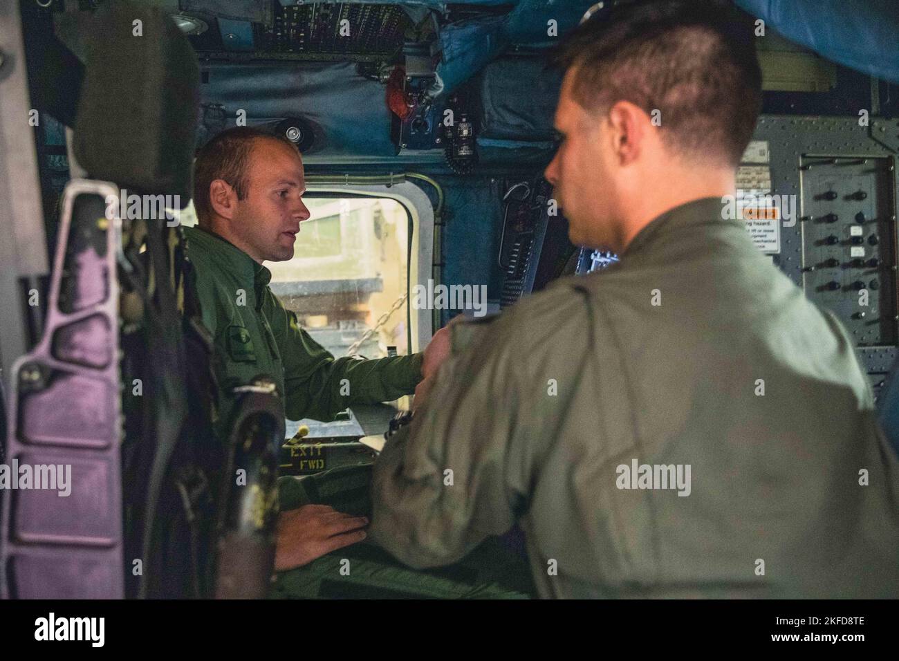 220908-N-GF955-1122 BALTIC SEA (Sept. 8, 2022) U.S. Naval Aircrewman ...