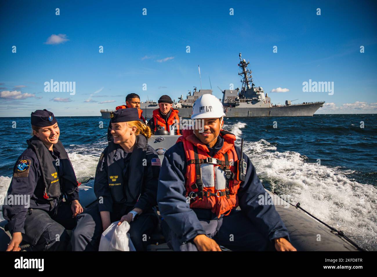 220908-N-GF955-1185 BALTIC SEA (Sept. 8, 2022) U.S. Navy Sailors ...