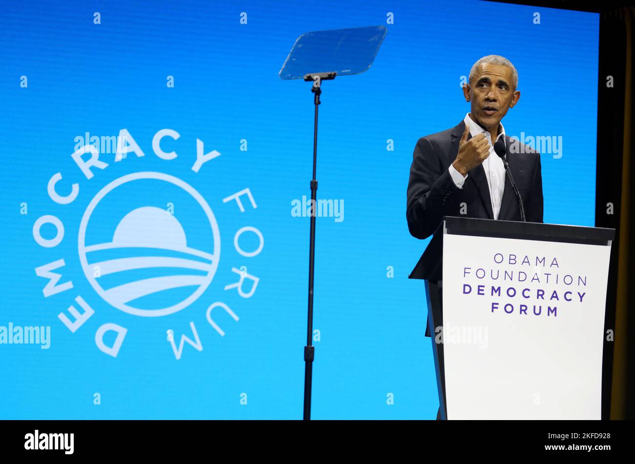 November 17, 2022, New York City, New York, USA: Former President ...