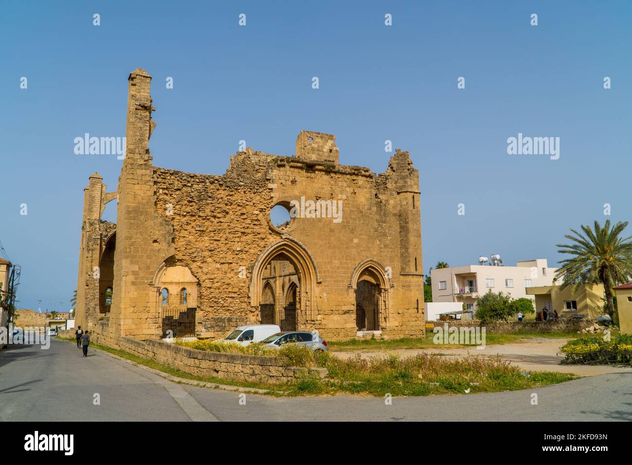 The Church of St. George of the Greeks in Famagusta, Cyprus Stock Photo ...