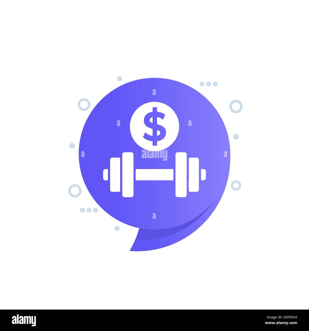 paid workout, training icon for web Stock Vector Image & Art - Alamy