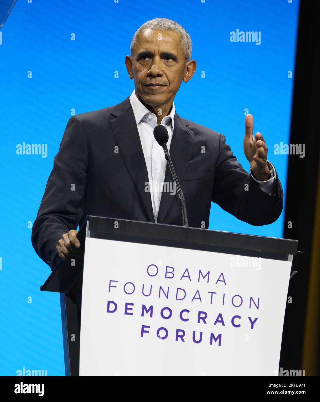 November 17, 2022, New York City, New York, USA: Former President ...