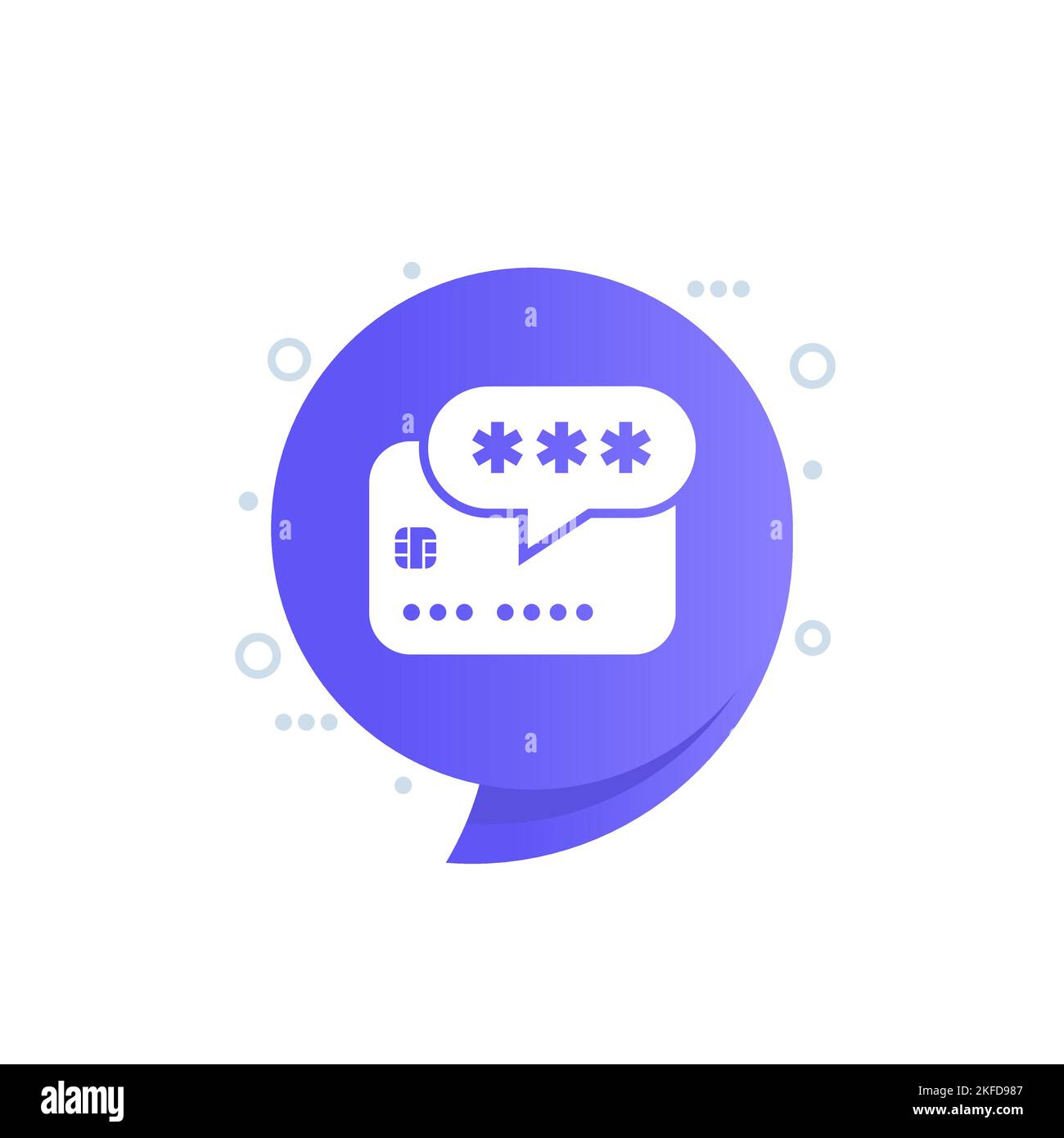 Card PIN Code Icon Vector Stock Vector Image Art Alamy