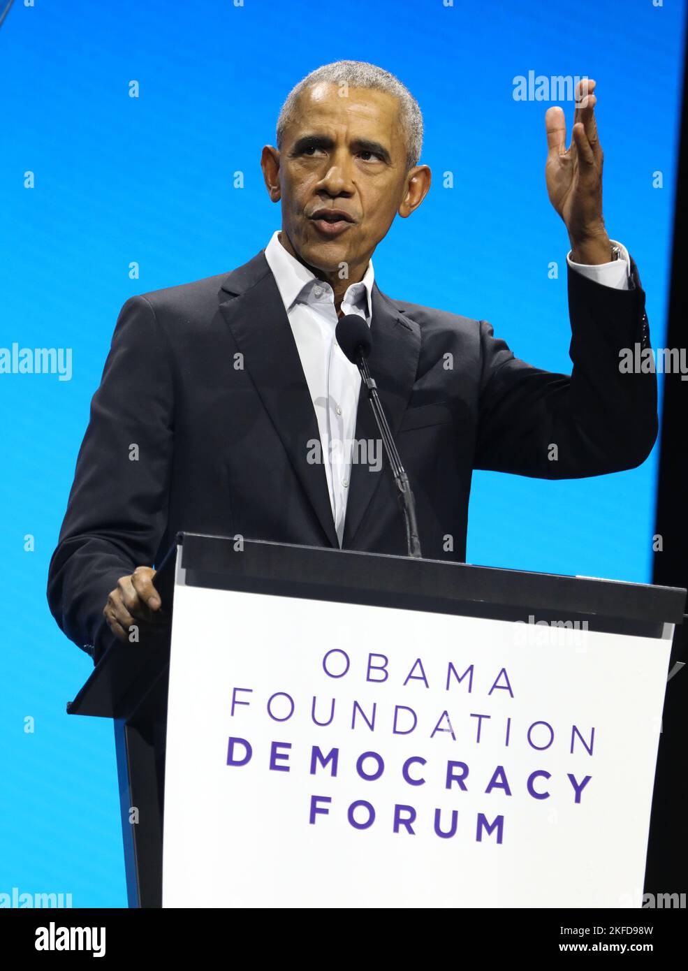 November 17, 2022, New York City, New York, USA: Former President ...