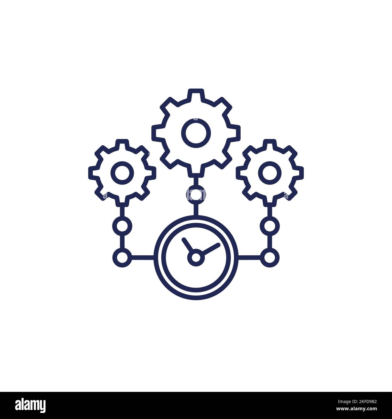 efficiency, effective operations line icon Stock Vector Image & Art - Alamy