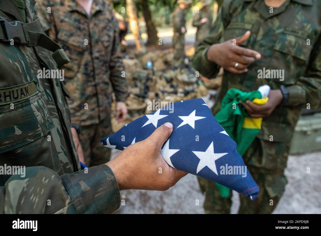 U.S. Marine Corps Sgt. Tyler Ross, a section leader with Lima Company ...