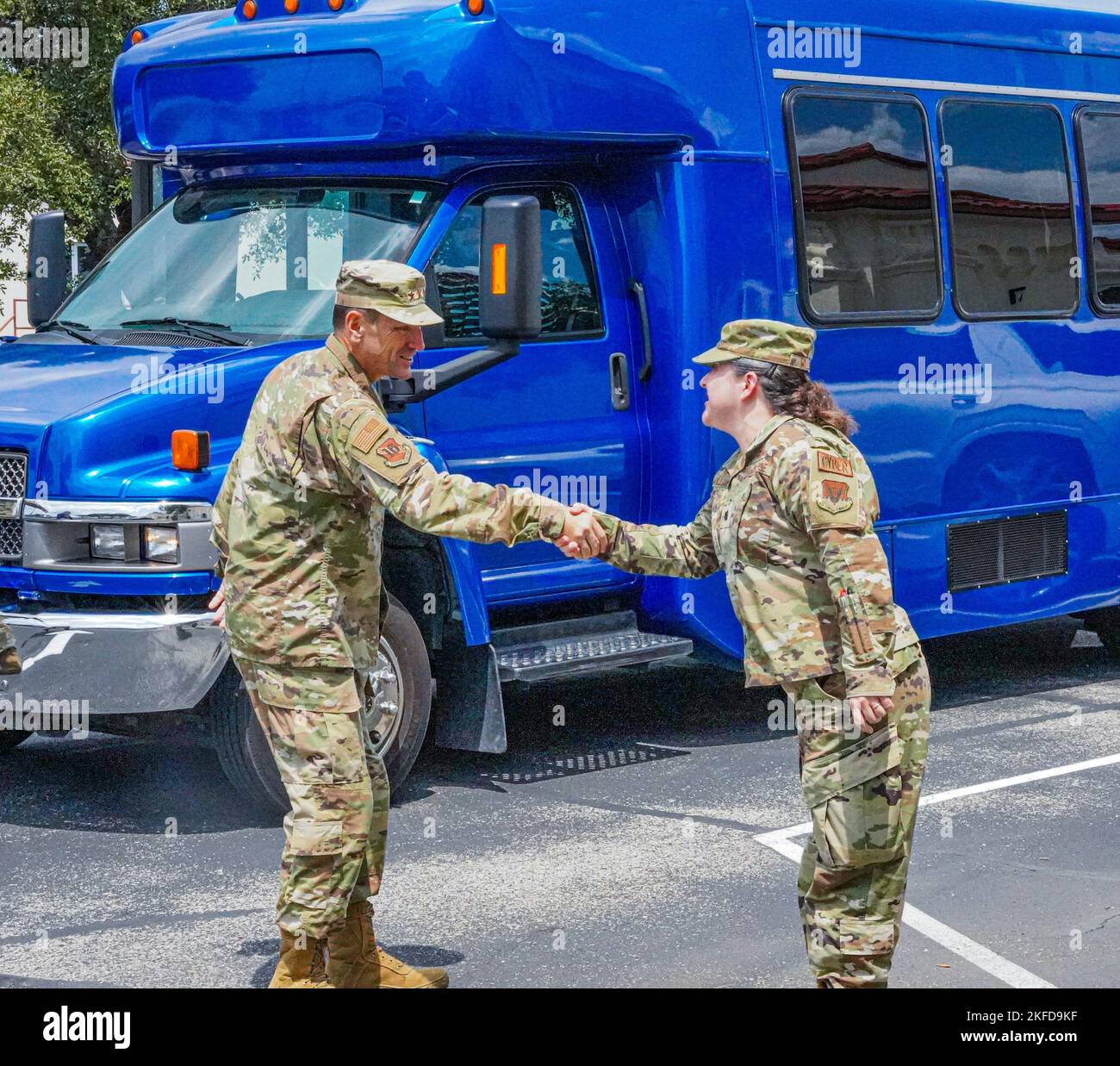 U.S. Air Force Lt. Col. Veronica Williams, 690th Cyberspace Control ...