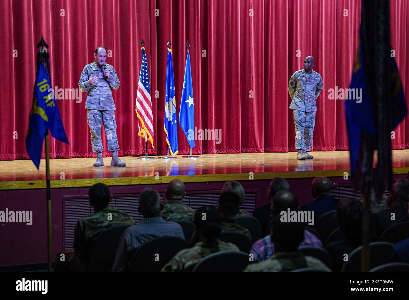 The 16th Air Force command team visited with the 688th Cyberspace Wing ...