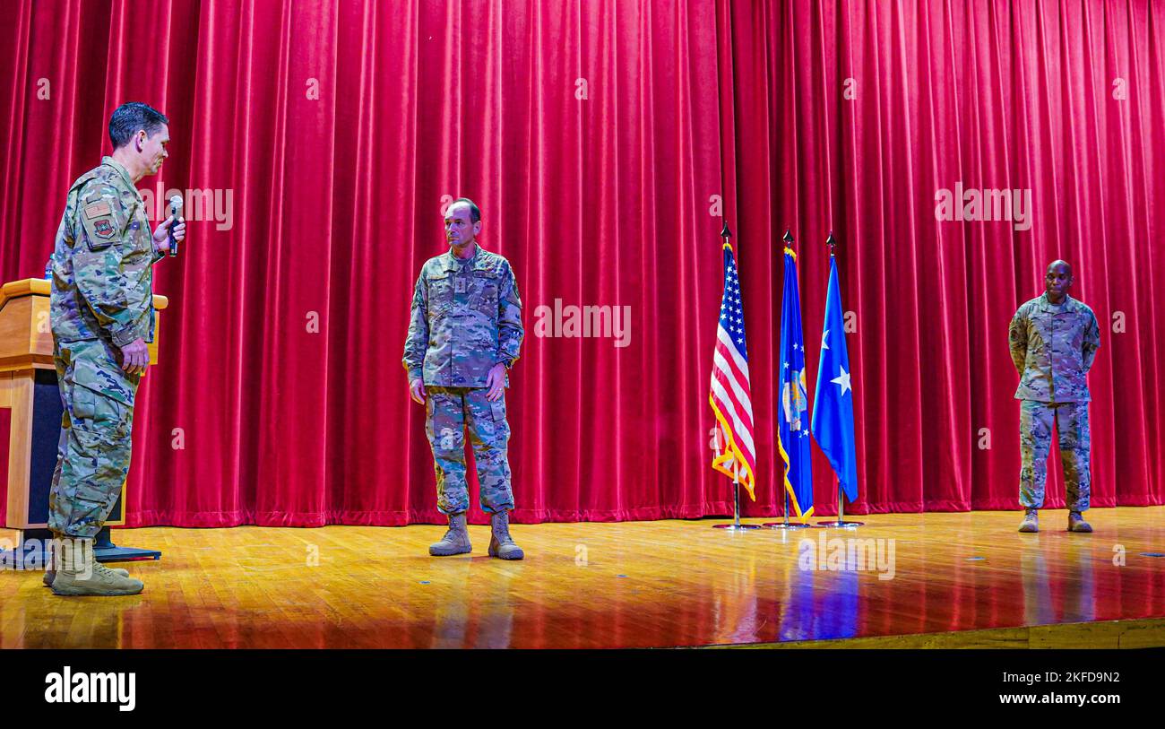 The 16th Air Force command team visited with the 688th Cyberspace Wing ...