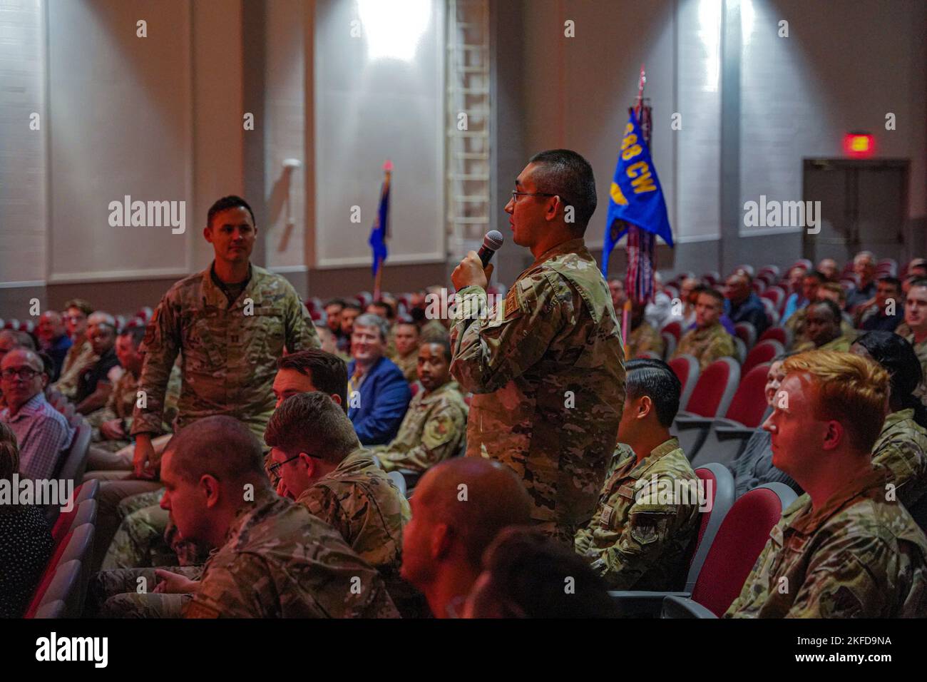 The 16th Air Force command team visited with the 688th Cyberspace Wing ...