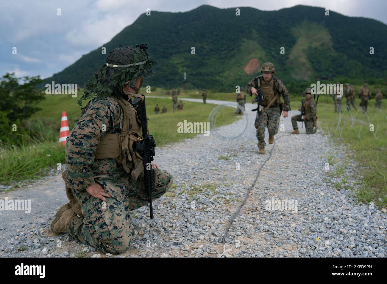 U.S. Marine Corps Lance Cpl. Kole Rodenbach, a combat engineer with 3d ...