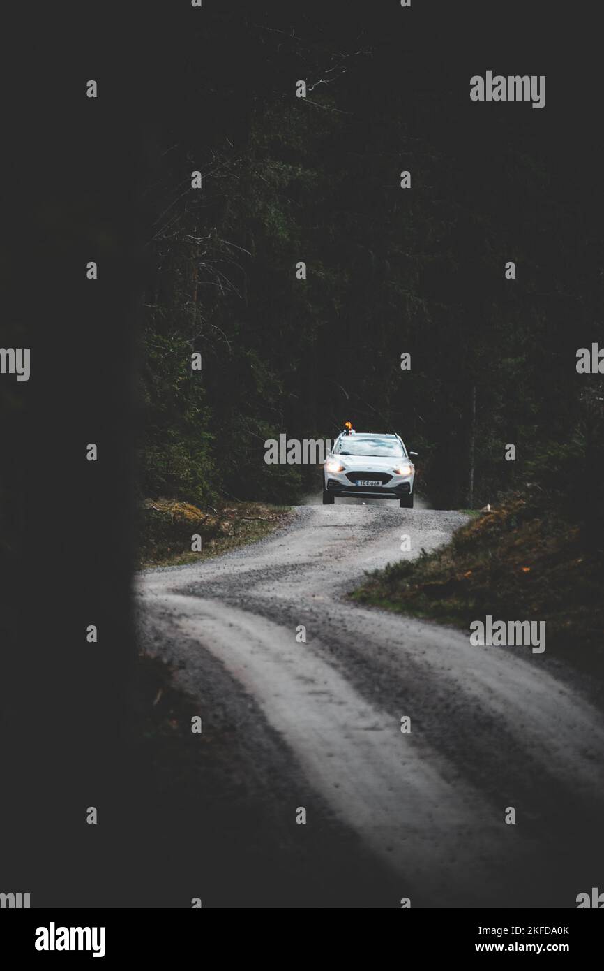 A Ford Kuga during an event rally in Nybro, Sweden Stock Photo - Alamy