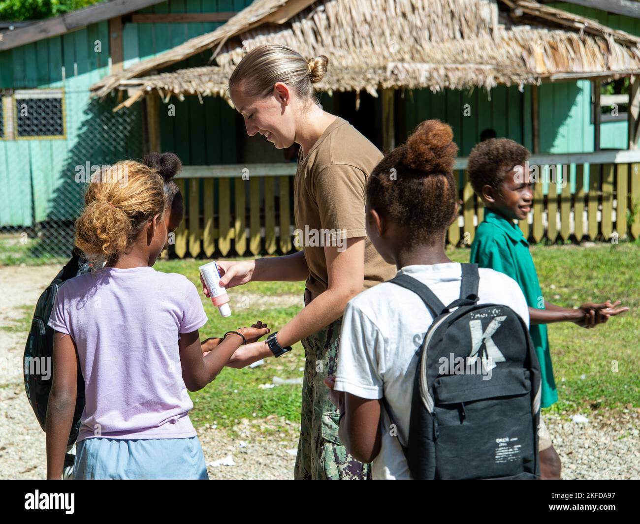 DALA, Solomon Islands (Sept. 8, 2022) — Lt. Elizabeth Jeffers from ...