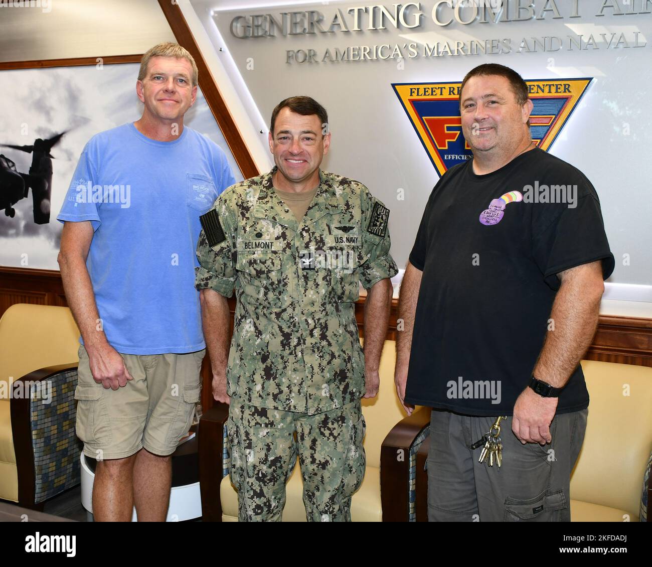Fleet Readiness Center East (FRCE) Commanding Officer Capt. James ...