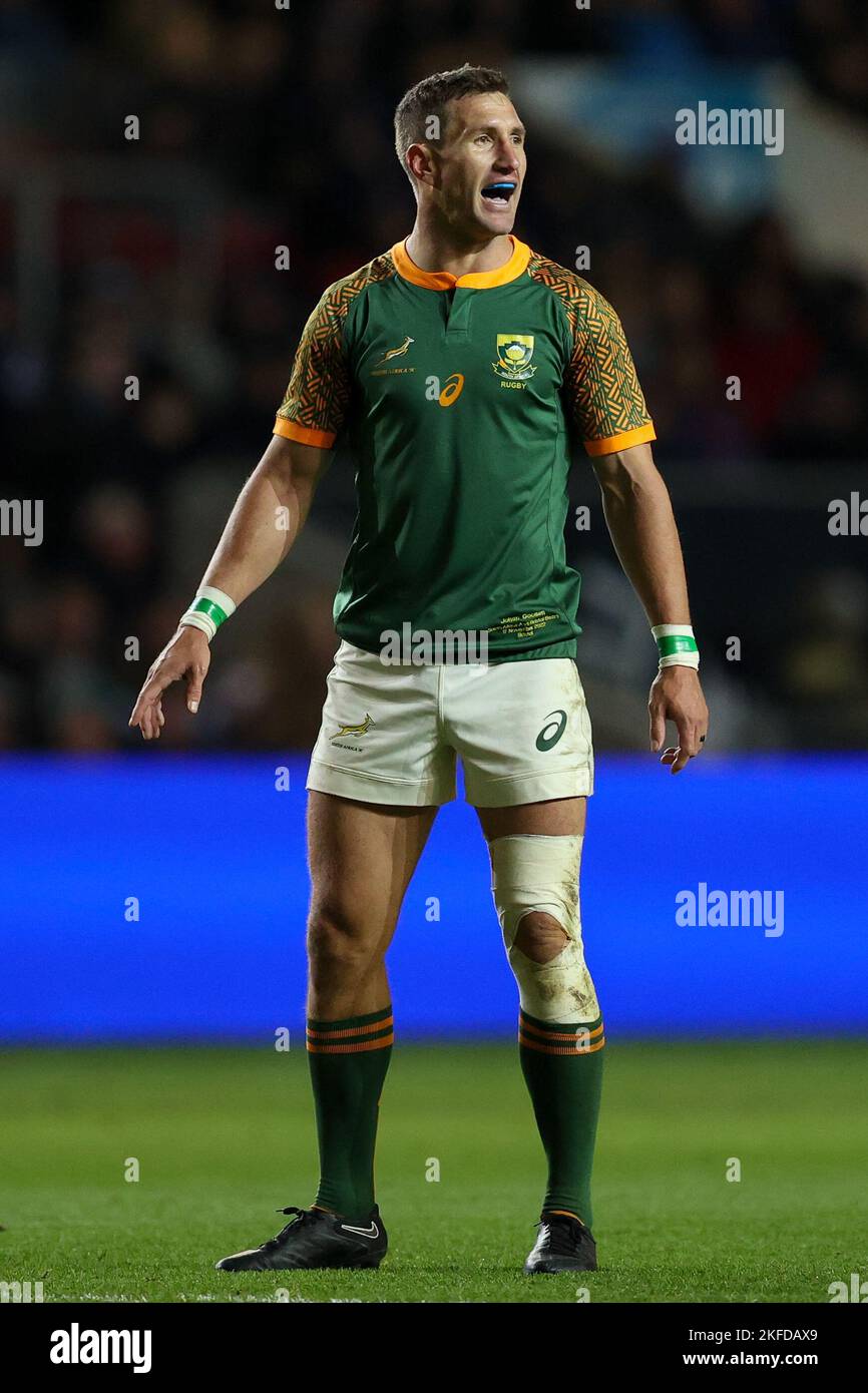 Johan Goosen of South Africa A during the Friendly match Bristol Bears ...