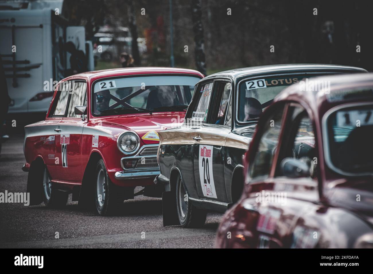 A rally motorsport competition in Nybro, Sweden called Zabra Stock ...