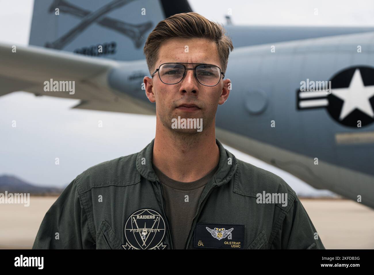U.S. Marine Corps Cpl. Joseph Gilstrap is a fixed-wing loadmaster with ...