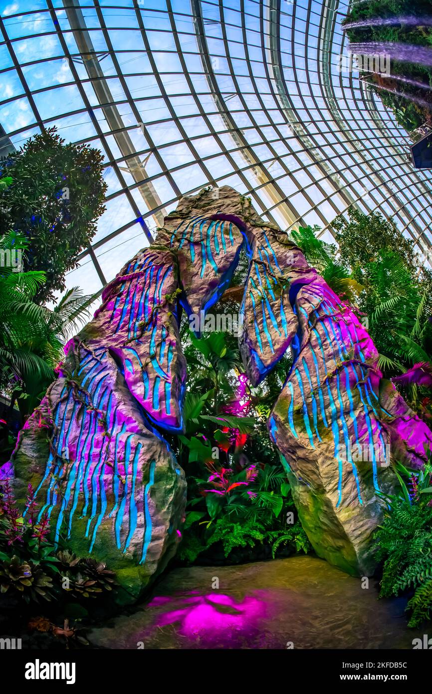 Avatar -The Experience at Clouds Forest, Gardens by the bay, Singapore ...