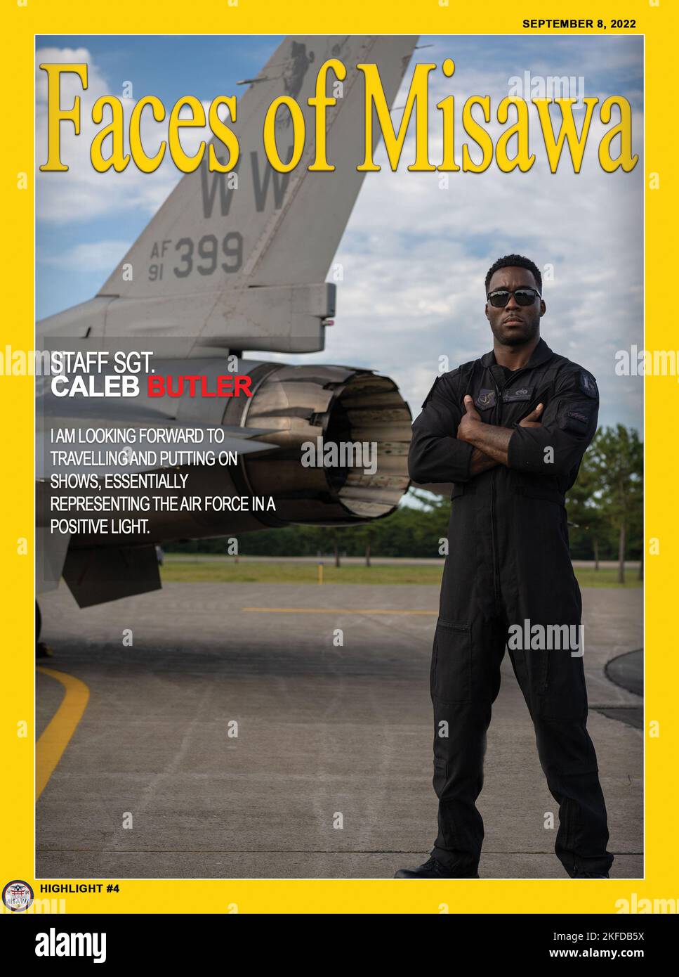 U.S. Air Force Staff Sgt. Caleb Butler, Pacific Air Forces’ F-16 ...