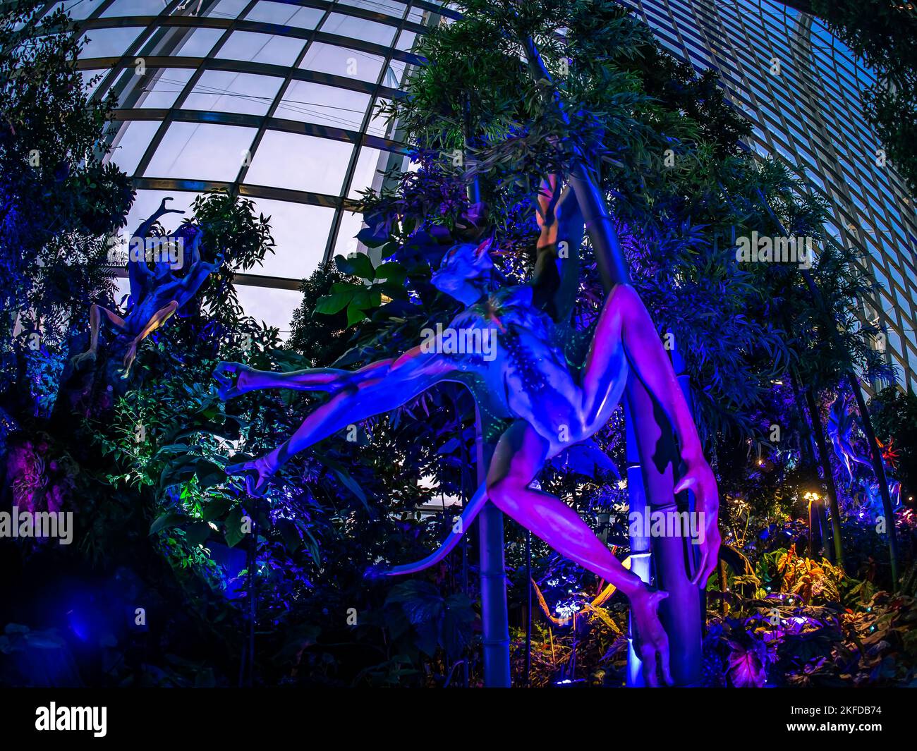 Avatar -The Experience at Clouds Forest, Gardens by the bay, Singapore ...