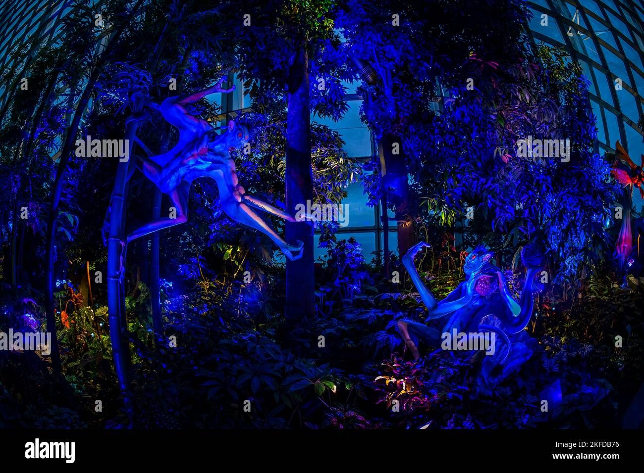 Avatar -The Experience at Clouds Forest, Gardens by the bay, Singapore ...