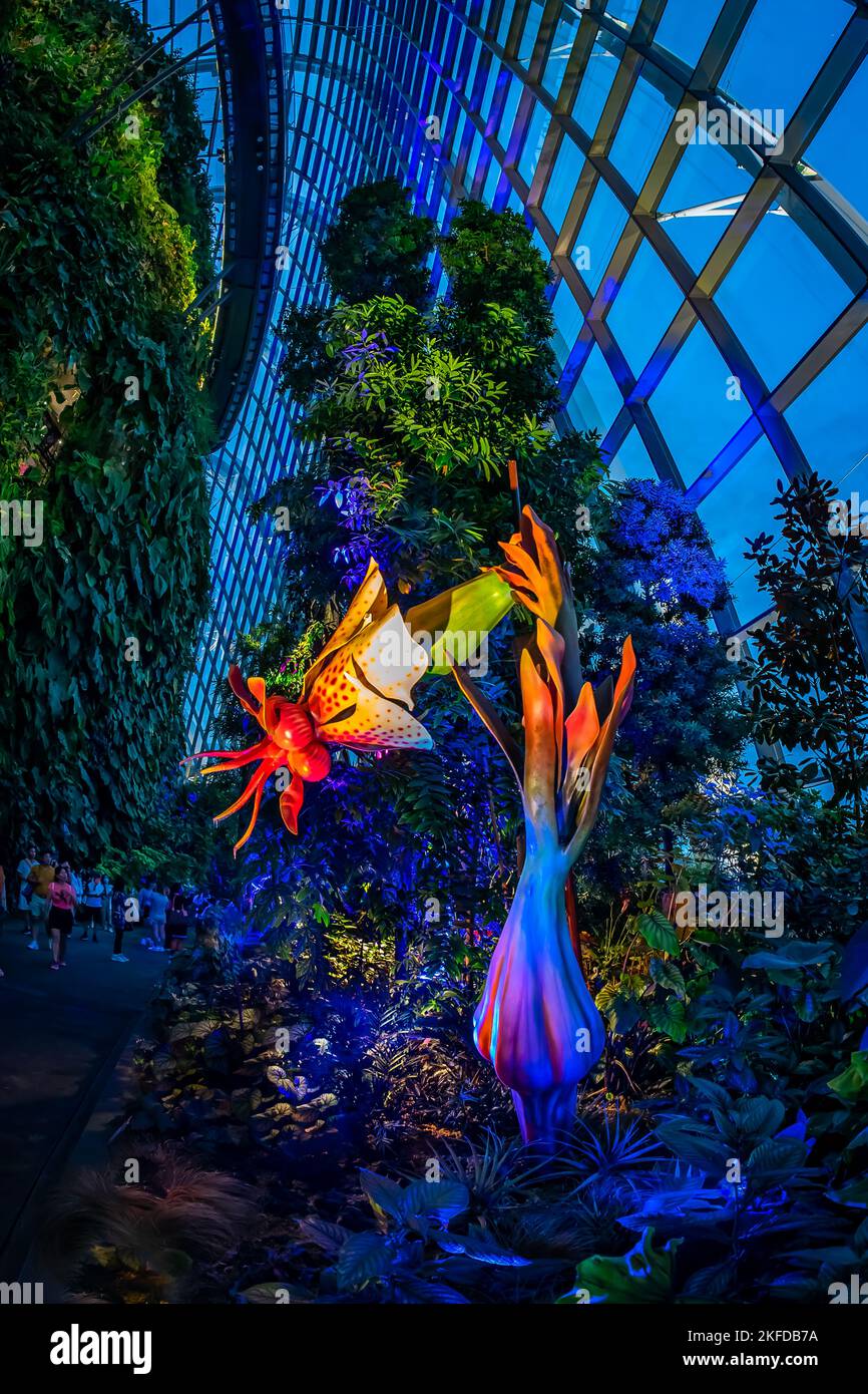 Avatar -The Experience at Clouds Forest, Gardens by the bay, Singapore ...